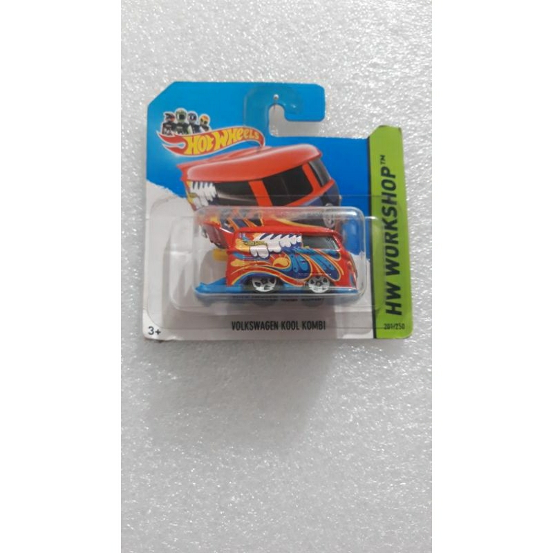 Jual diecast langka short card hotwheels vw kool kombi merah | Shopee ...