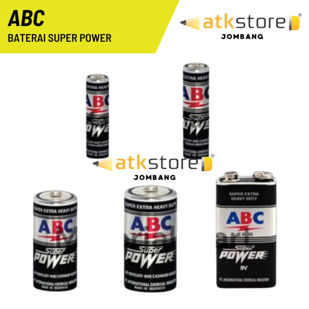 Jual Batre ABC Super Power / Baterai ABC AA / ABC Baterai Super Power ...