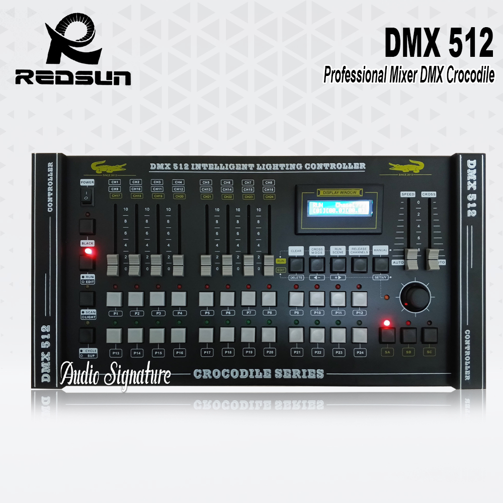 Jual Mixer Lighting Controller REDSUN DMX 512 CROCODILE Original | Shopee Indonesia