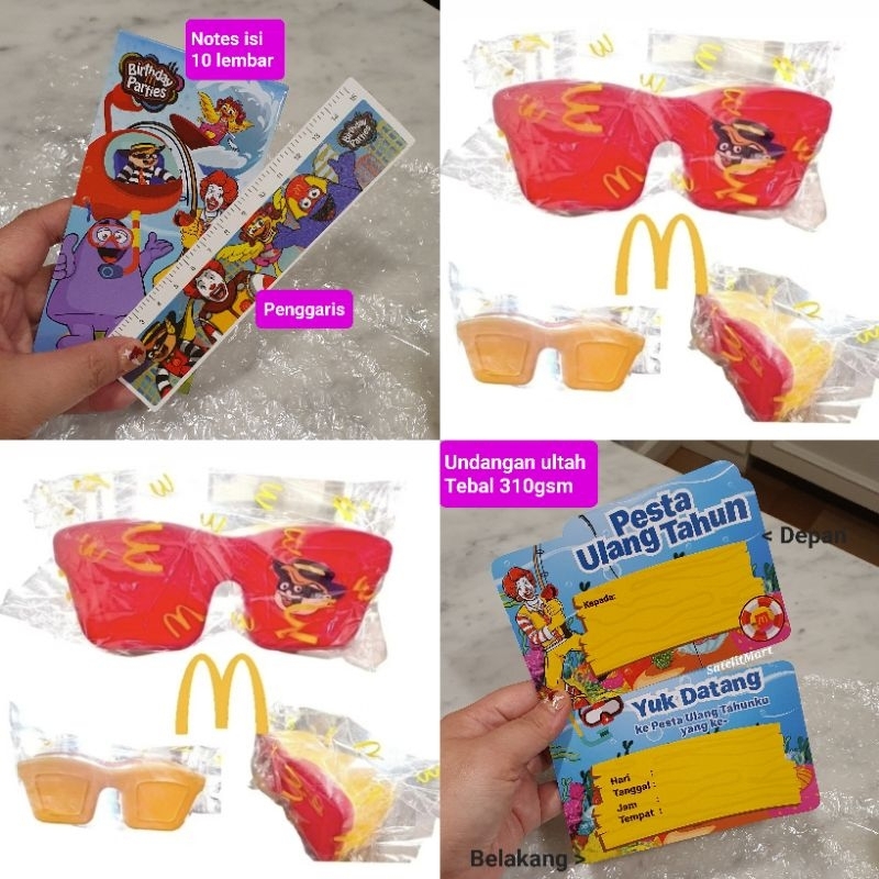 Jual SatelitMart - Merchandise Lunch Bag MCD Original MC Lunch Box ...