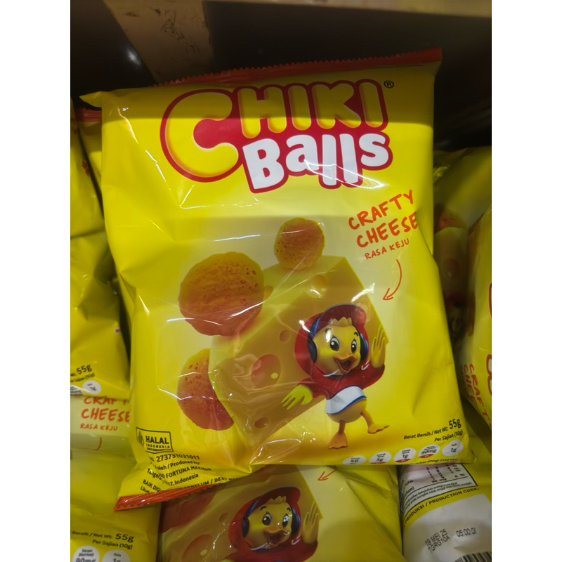 Jual Chiki Snack Balls Cheese 55gr/pack | Shopee Indonesia