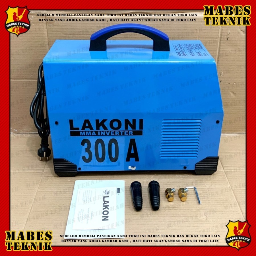 Jual LAKONI MESIN LAS LAKONI TRAFO LAS LAKONI MMA 300i 1 PHASE 220 VOLT TRAVO LAS INVERTER ...