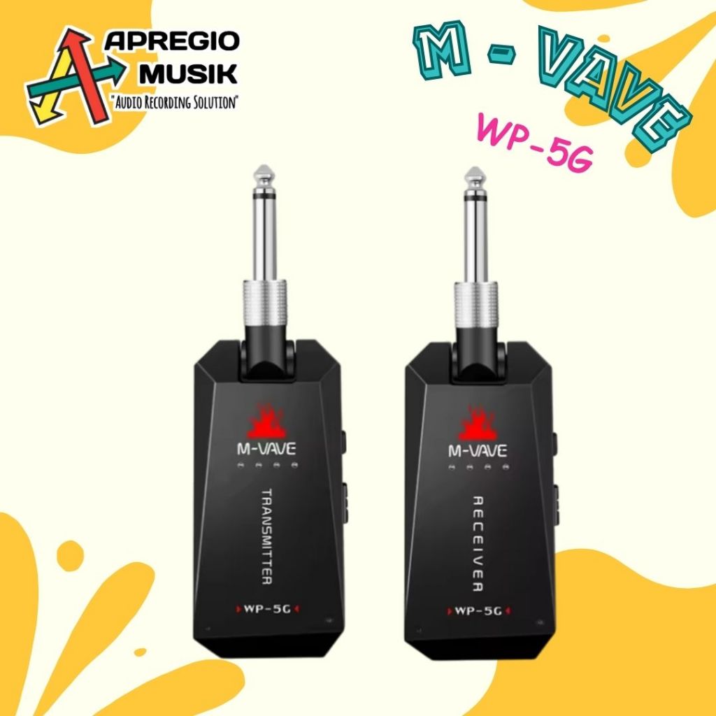 Jual M-VAVE Mvave WP5G WP 5G WP 5 G Jack Guitar dan bass Wireless ...