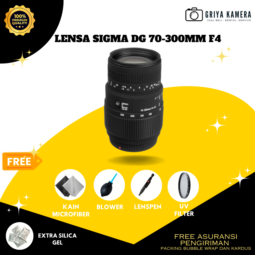 Jual LENSA SIGMA DG 70-300MM F4 | Shopee Indonesia