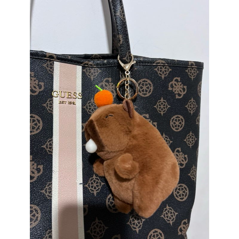 Jual Capybara Gantungan kunci kepala jeruk | Shopee Indonesia