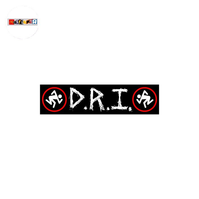 Jual sticker band DRI logo stiker crossover hardcore thrash | Shopee ...
