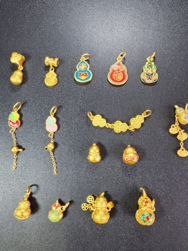 Jual Kode HULU - PADUAN EMAS / Sandgold S999 Charm / Liontin Anti Karat ...