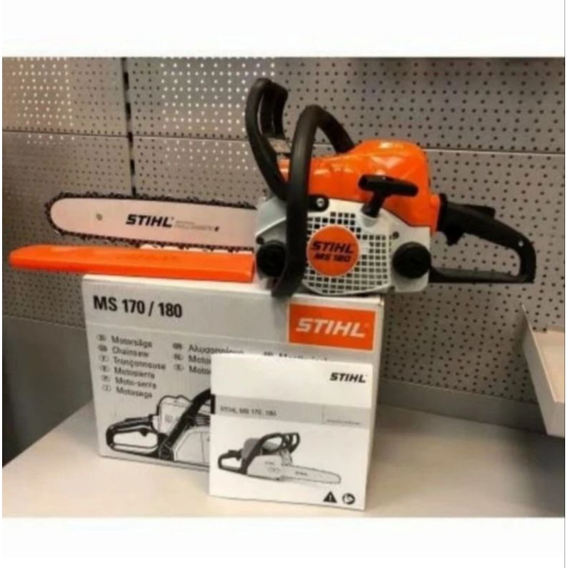 Jual STIHL MS 170 14INCH MESIN GERGAJI KAYU CHAINSAW STIHL MS 170 ORIGINAL | Shopee Indonesia