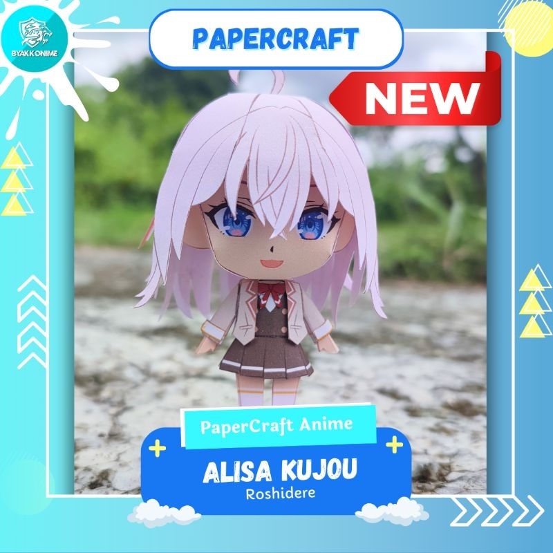 Jual Alisa Kujou Paper Craft | Paper Craft Anime | Shopee Indonesia