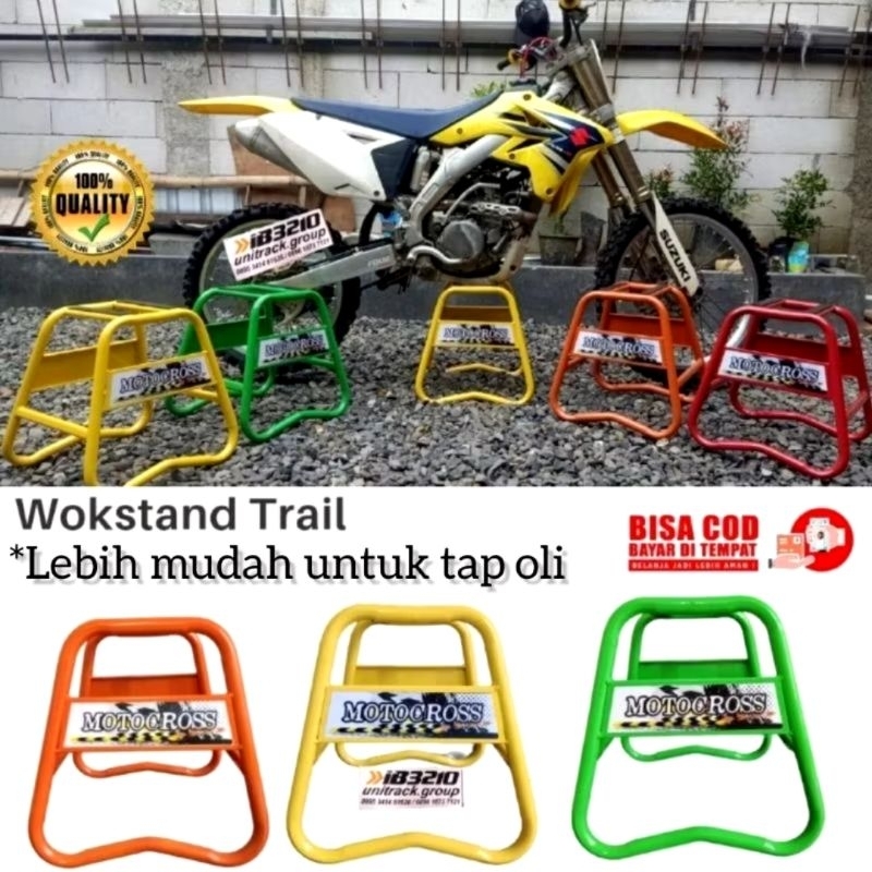 Jual Standar Paddock Workstand Trail KLX CRF KTM D_Tracker WR 155 R ...