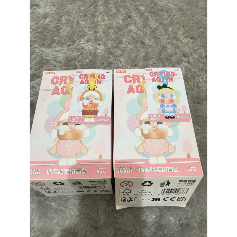 Jual crybaby crying again alice popmart original ready stock crybaby ...