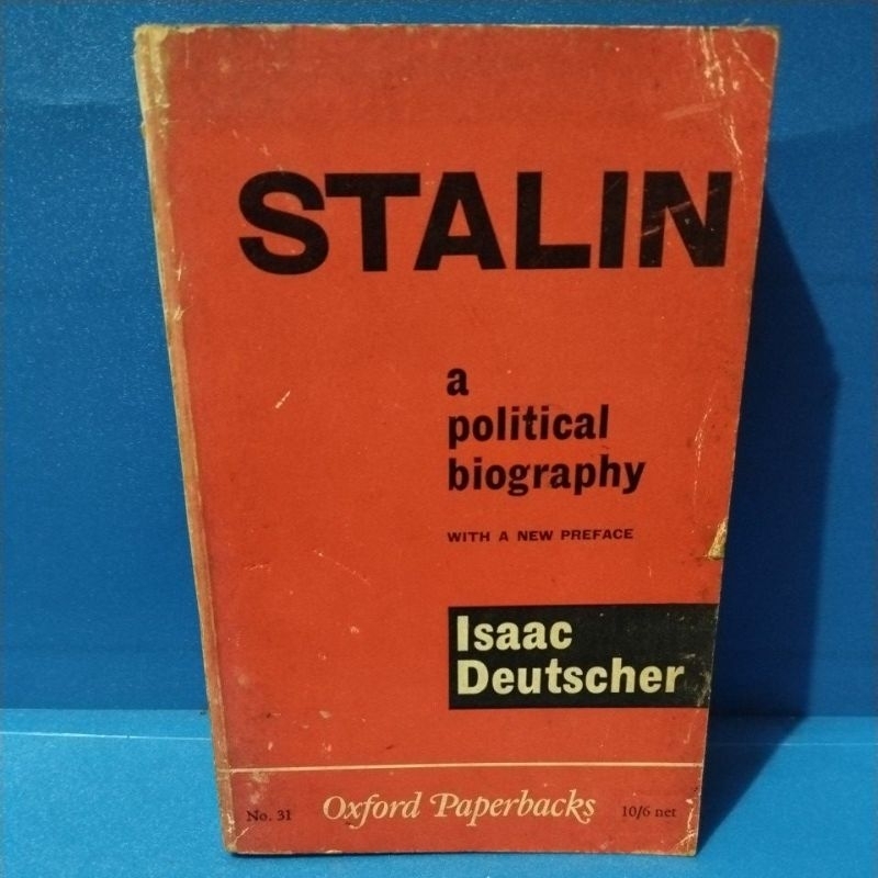 Jual Buku original STALIN A POLITICAL BIOGRAPHY by Isaac Deutscher ...