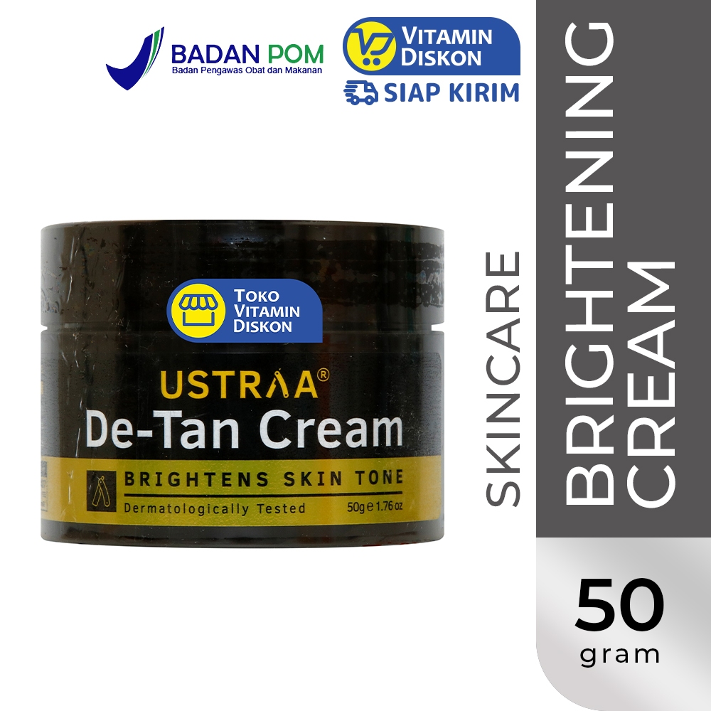 Jual USTRAA DE-TAN CREAM (BRIGHTENS SKIN TONE) - 50GR | MENCERAHKAN ...