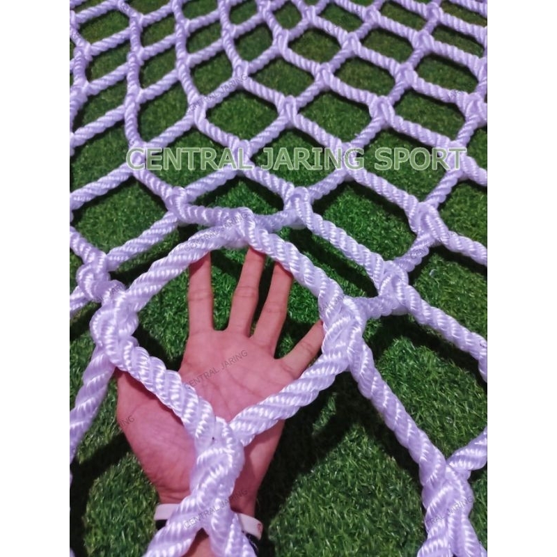 Jual jaring pengaman tangga safety hammock net 14mm bisa custom ...
