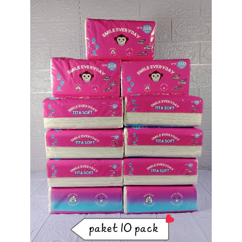 Jual Titashof paket 10 pack /360 helay titashof tissue murah meriah ...