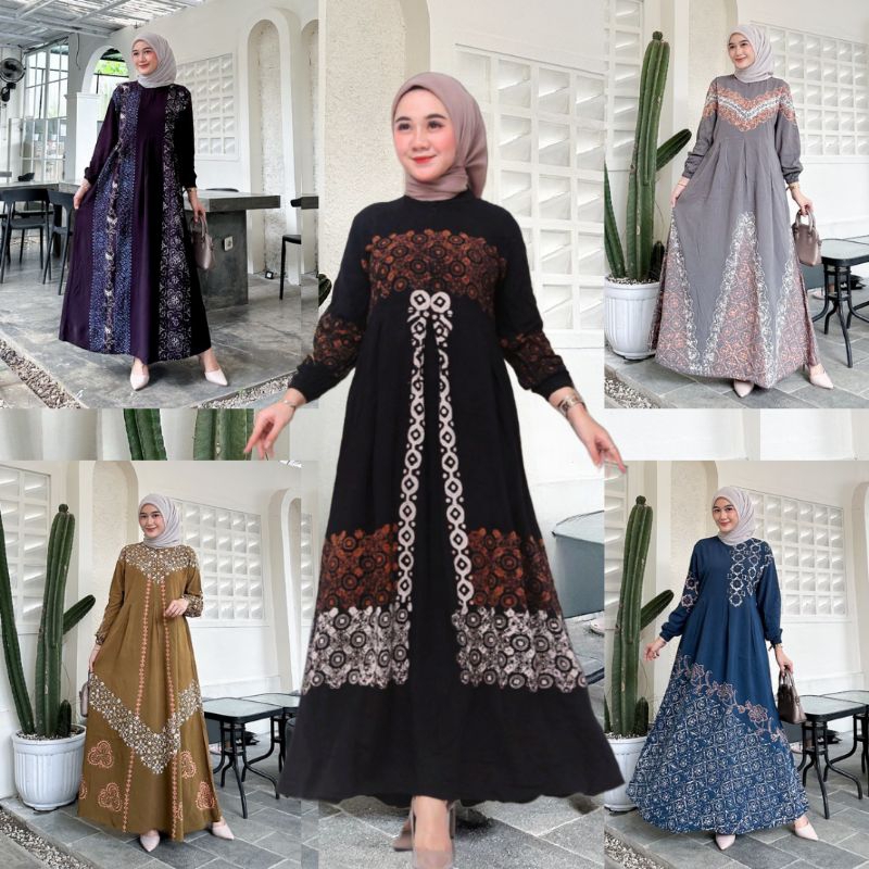 Jual Gamis twill | gamis twill ori pekalongan | gamis cap rayon premium ...