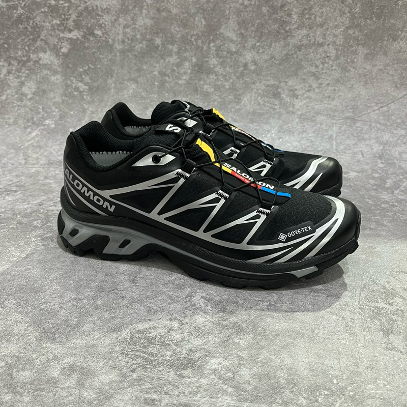 Jual SALOMON XT-6 GORETEX BLACK FTW / SILVER ORIGINAL | Shopee Indonesia
