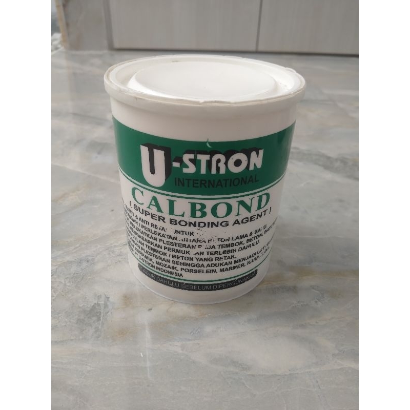 Jual U-Stron Calbond Lem Perekat Beton Keramik Tembok Marmer 1 kg ...