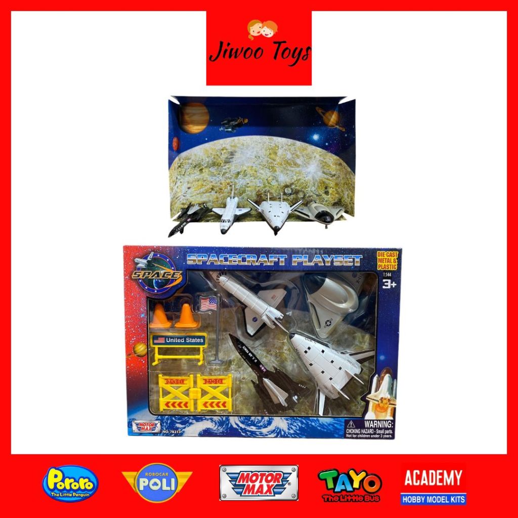 Jual Motormax Spacecraft Roket Playset MM-78213/Mainan Roket Luar ...