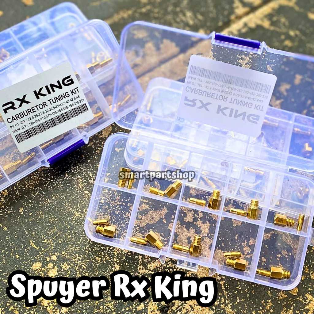 Jual SPUYER RX KING MJ & PJ SET CARBURETOR TURNING KIT SET SPUYER RX ...