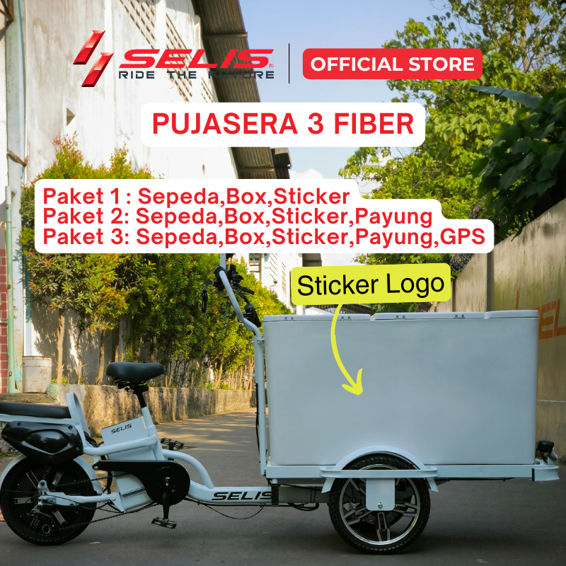 Jual SELIS - Pujasera 3 Fiber ( Gerobak Sepeda Listrik / Gerobak Kopi ...
