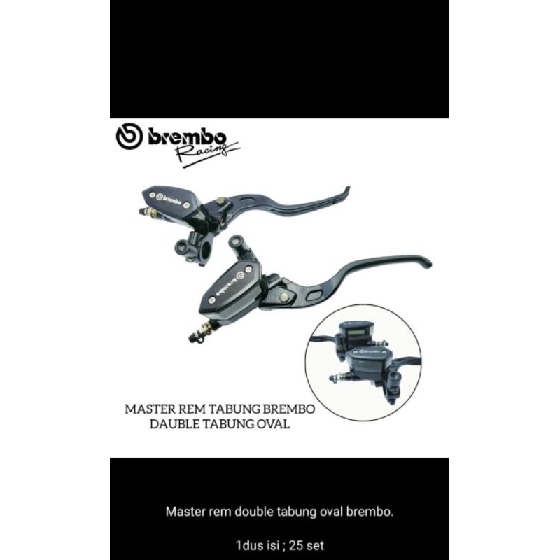 Jual master rem brcmbo set kanan kiri model rcb oval nmax pcx universal ...