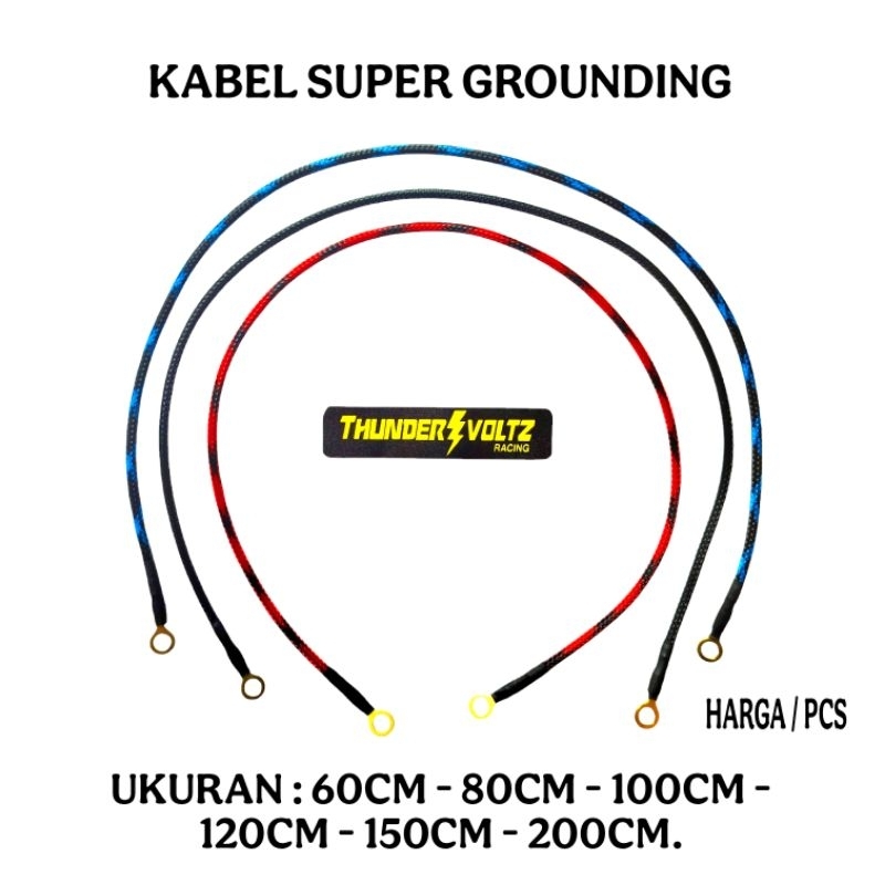 Jual kabel grounding kabel super grounding tembaga murni bisa motor dan ...
