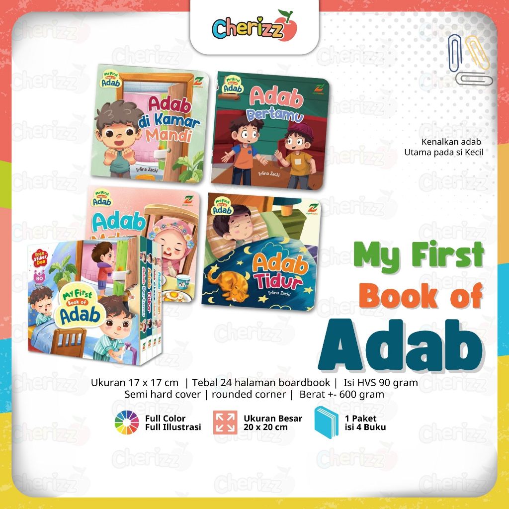 Jual Ziyadbooks - Buku Adab Anak Pertamaku - My First Book of Adab Mini ...
