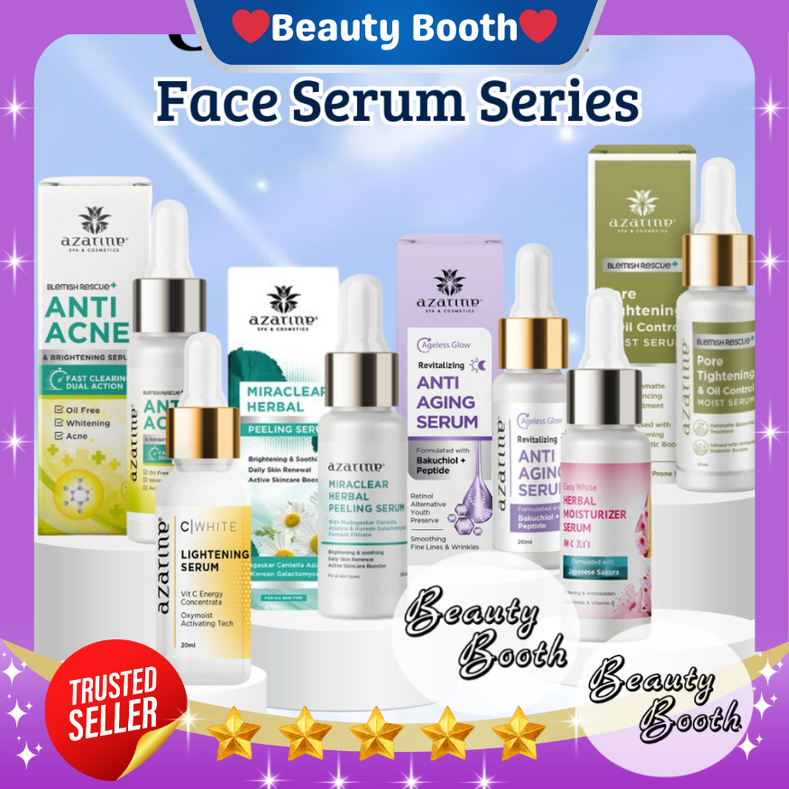 Jual AZARINE Anti Acne Serum | Peeling Serum | Whitening | Pore ...
