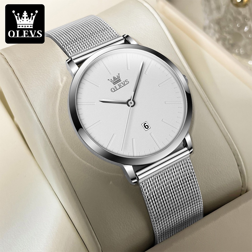 Jual OLEVS Jam Tangan Wanita Original Anti Air Jam Tangan Wanita Rantai ...