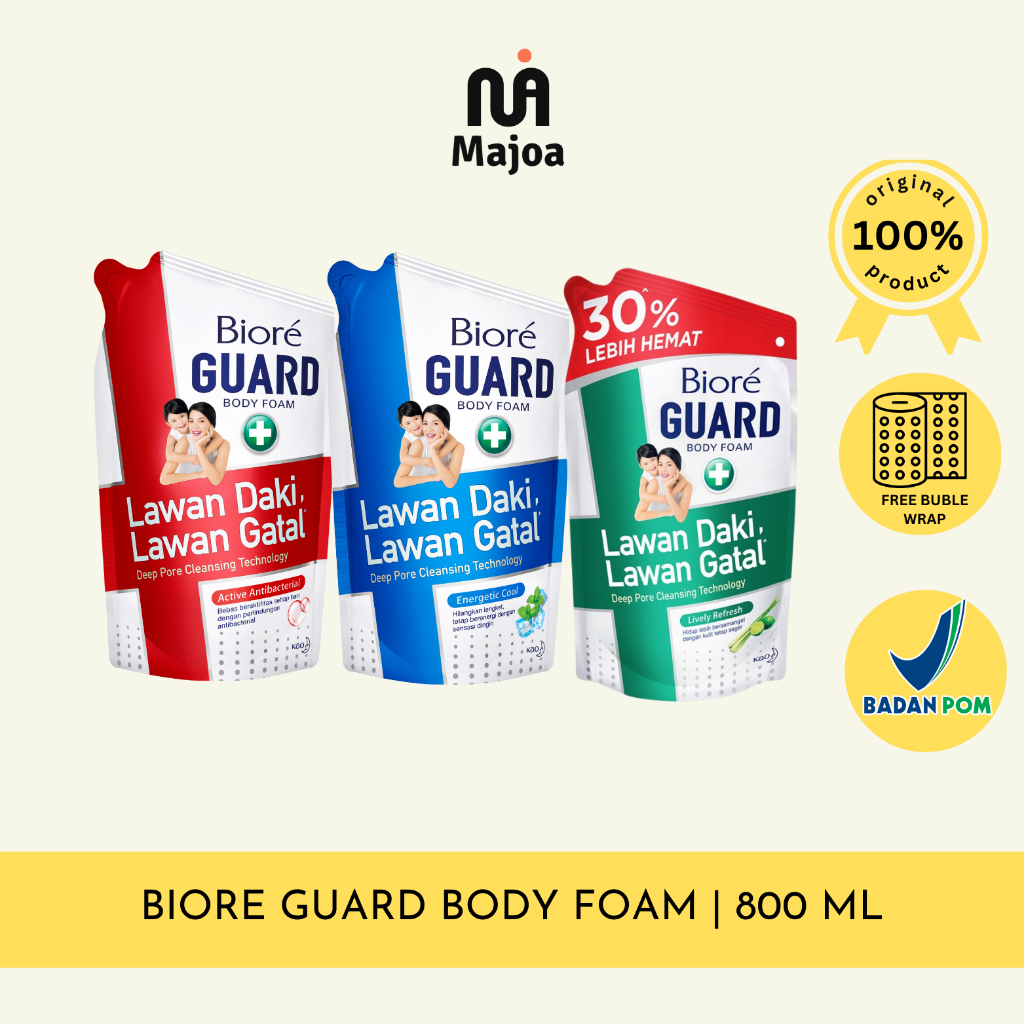 Jual Biore Guard Sabun Mandi Cair Pembersih Daki Antibacterial REFILL ...
