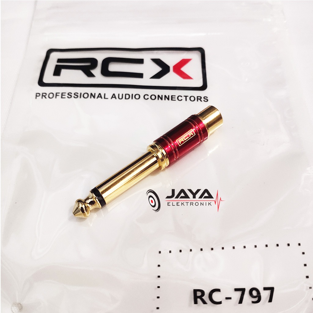 Jual Jack Converter RCA To Akai Toa Mono RCX | Shopee Indonesia