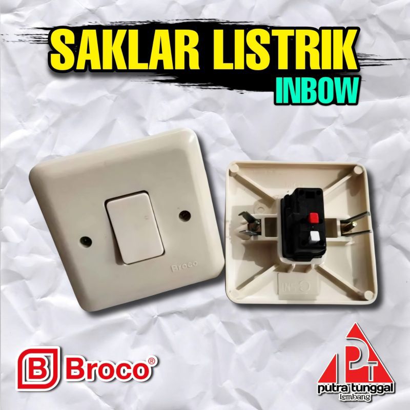 Jual Saklar Listrik Engkel IB - Broco | Shopee Indonesia