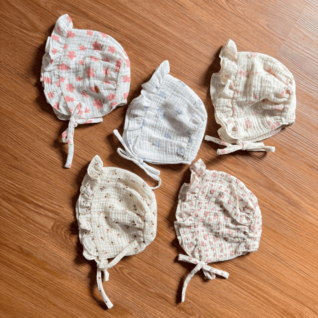 Jual Topi Bonnet - Bayi Anak Perempuan / Baby Girl (Newborn Hat ...