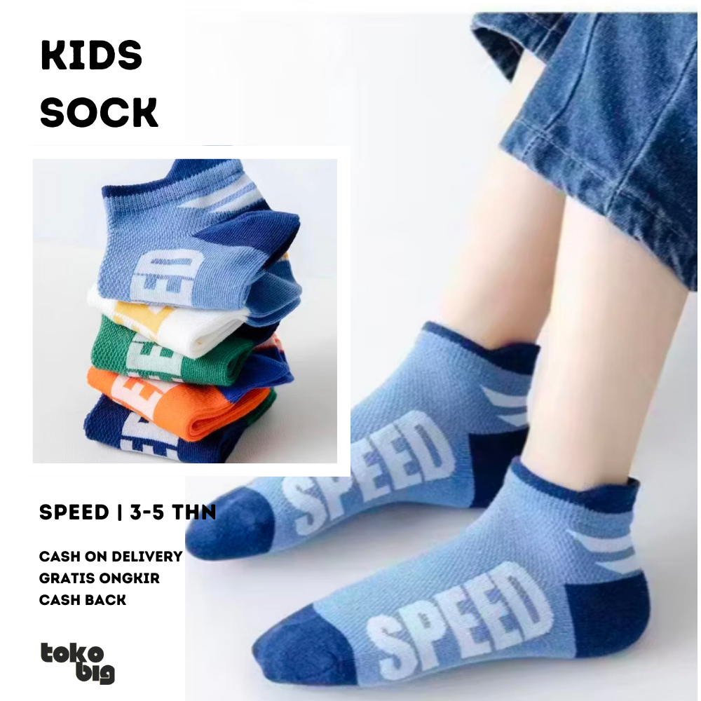 Jual [Tokobig] Speed Kaos Kaki Anak Laki Kaos Kaki Anak Import Kaos ...