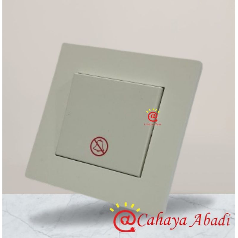 Jual BOSS 1 Gang 2 Way Switch With DND Logo B1031/2/3A LGD / Saklar ...