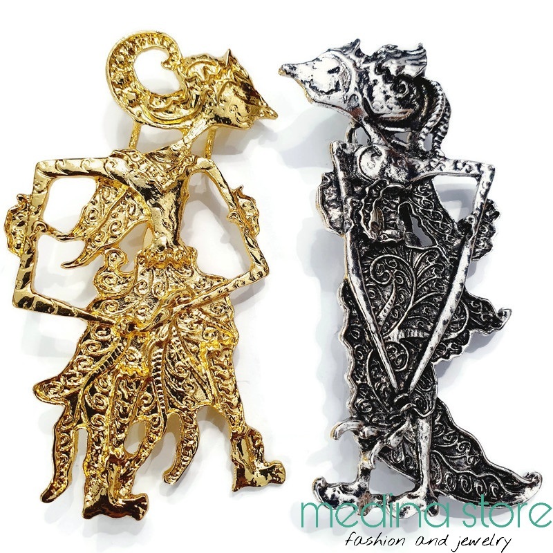 Jual Bros Wayang Srikandi/Arjuna/Krisna/Subadra/Bros Etnik Klasik/Bros ...