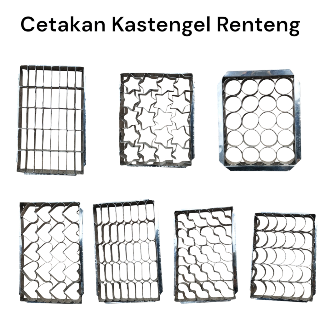 Jual Cetakan Kastengel KASTENGEL RENTENG cetakan kue kering RENTENG ...