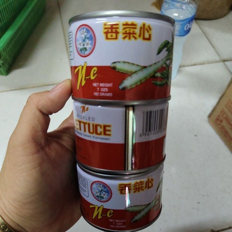 Jual Caisim kaleng Nc/ pickled lettuce/ selada air / choisim kaleng ...