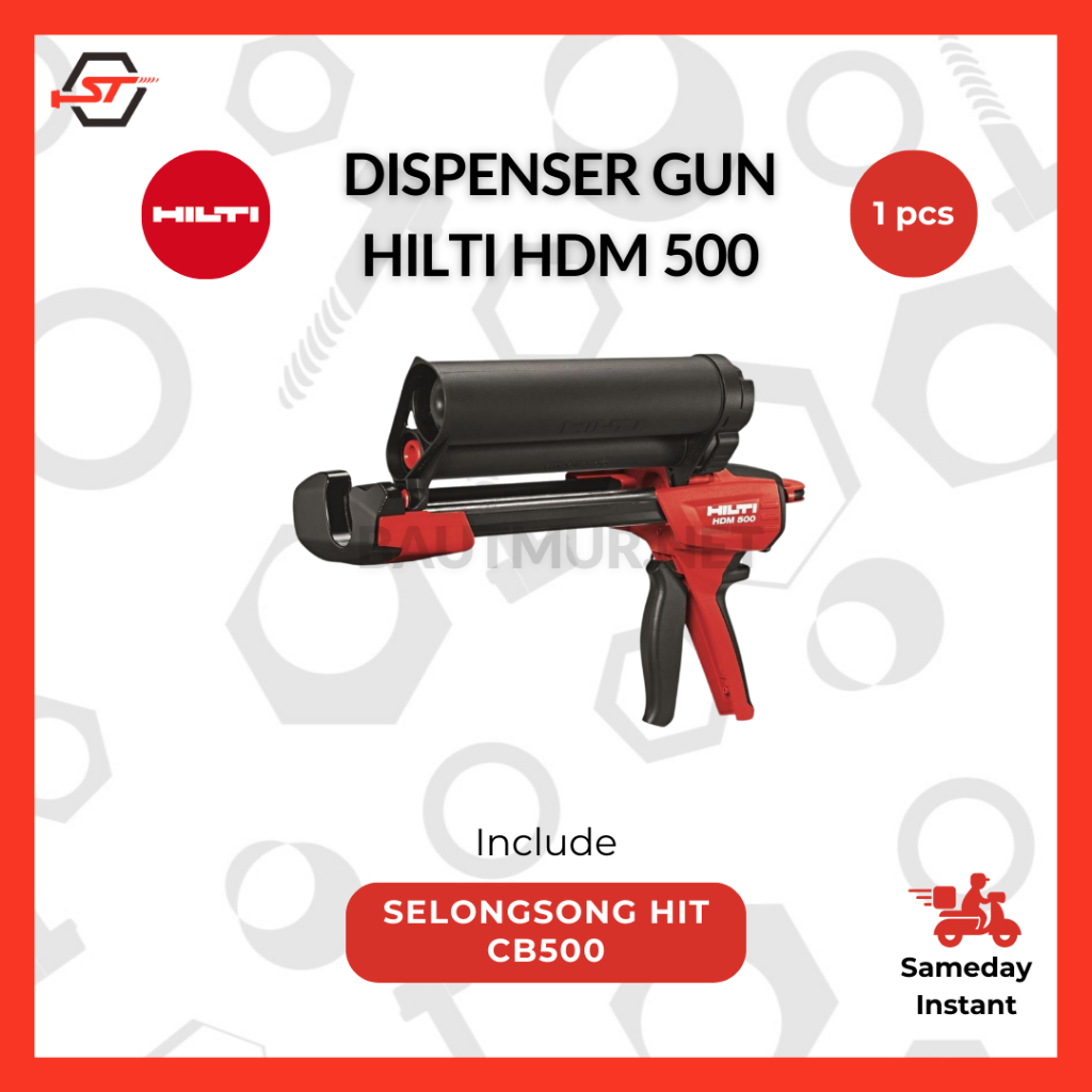 Jual Dispenser Gun HILTI HDM 500 - Gun Kimia Chemical Lem BOX | Shopee ...