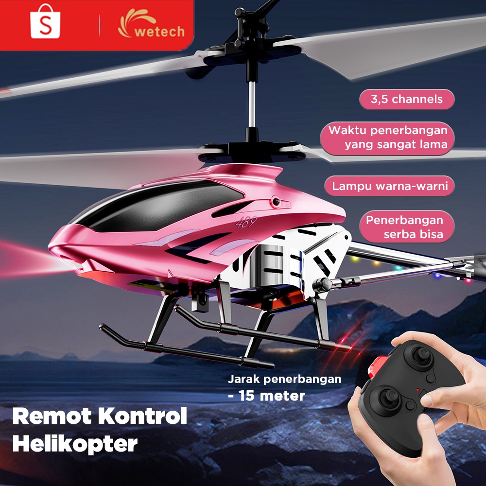 Jual Wetech Helikopter Remote Control 3,5 Channel Mainan Terbang RC ...