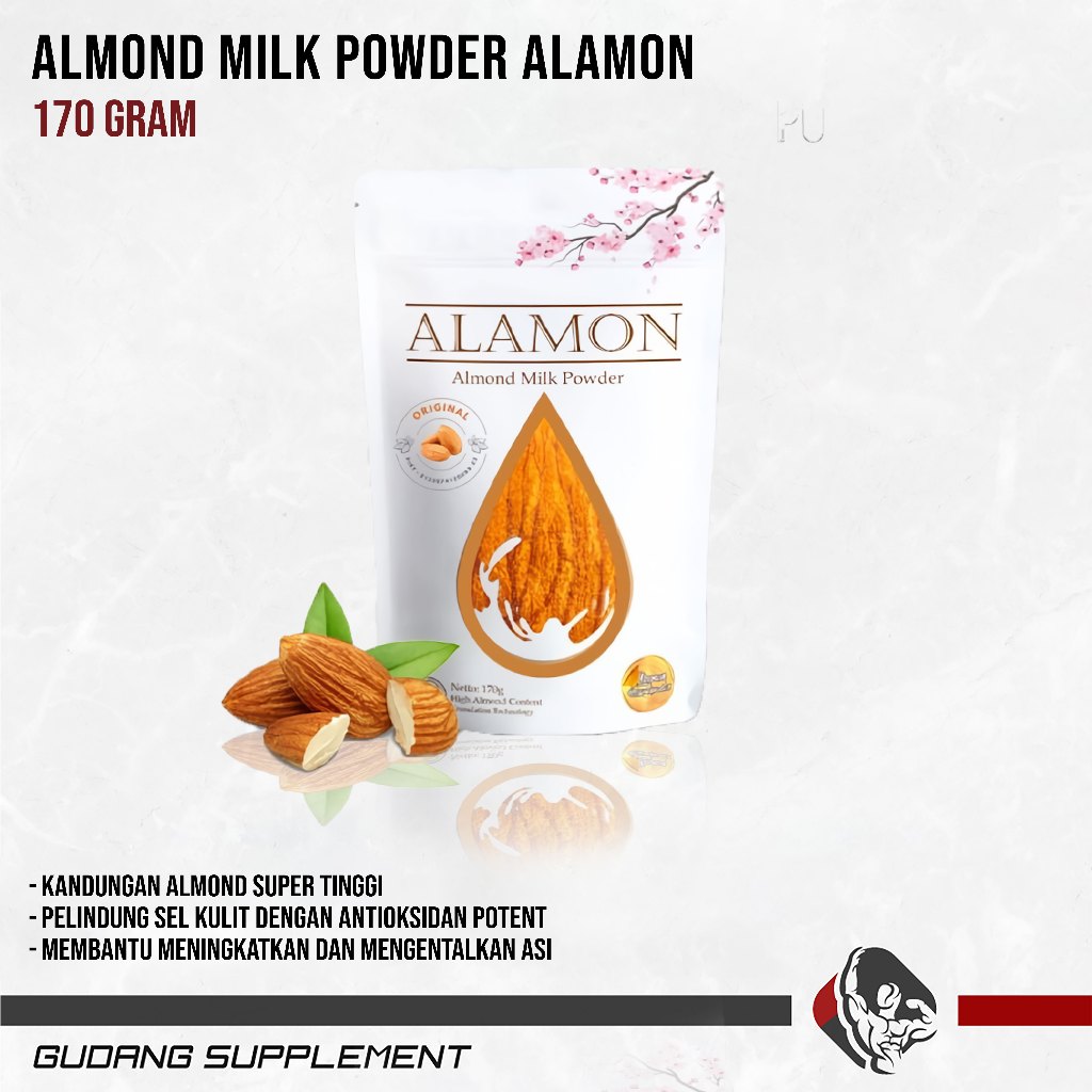 Jual Alamon Milk Powder Almond 170 Gram Susu Promil Ibu Hamil ...