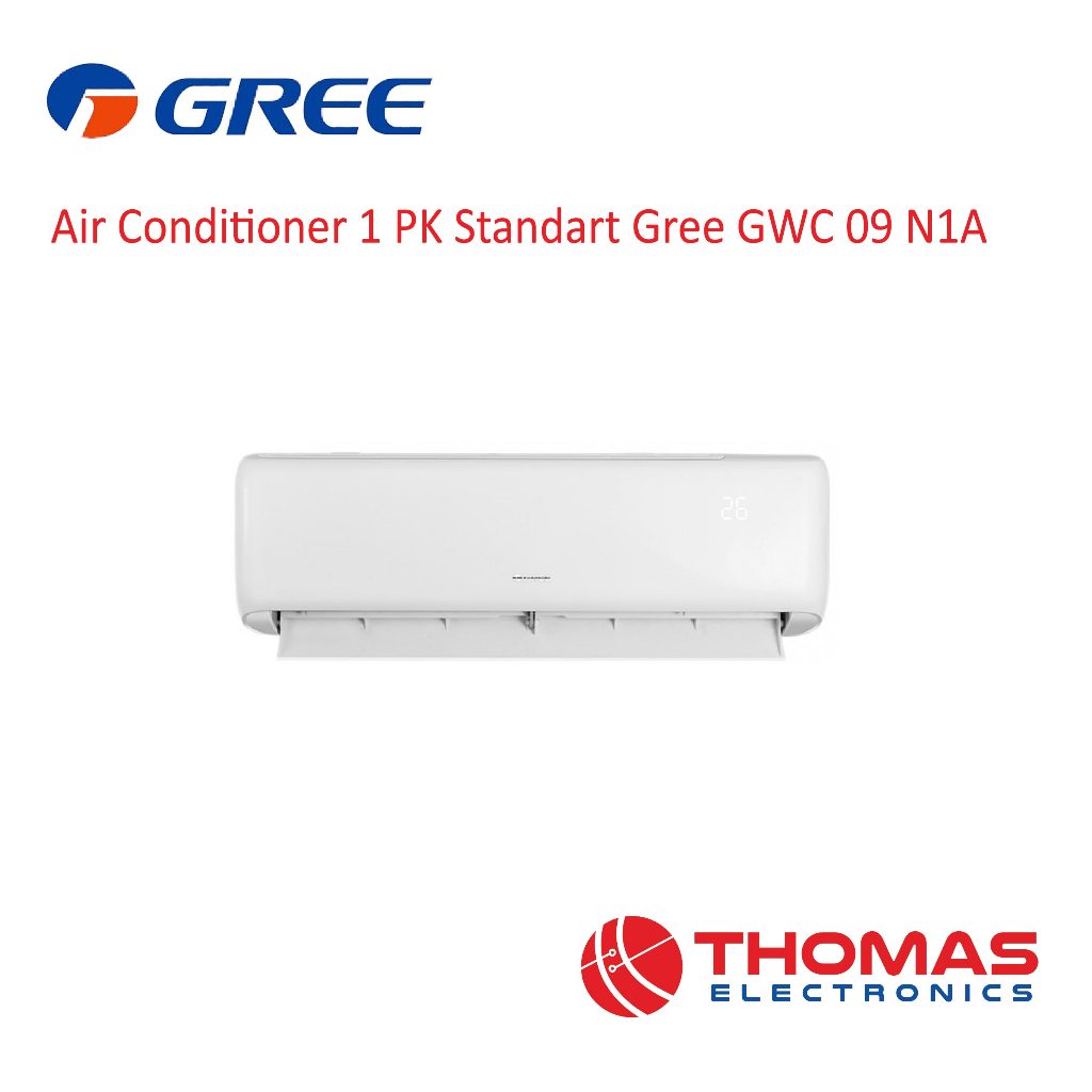 Jual Air Conditioner AC Split Deluxe Standar 1 PK Gree GWC09N1A 09N1A ...