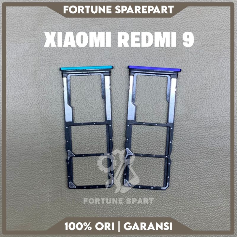 Jual SIM TRAY SLOT SIM LOCK CARD TEMPAT KARTU XIAOMI REDMI 9 ORIGINAL ...
