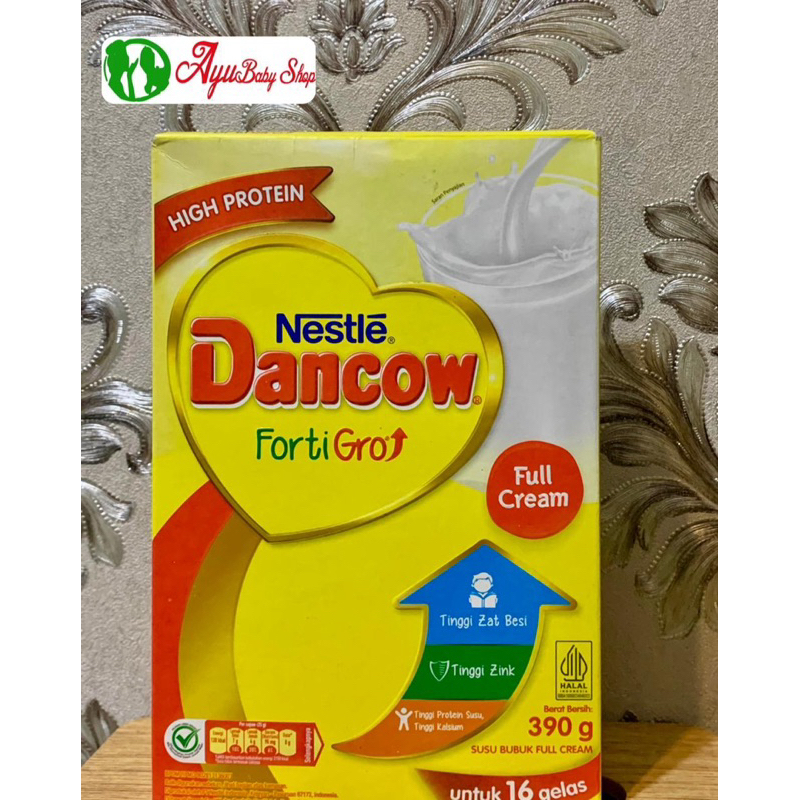 Jual Dancow Fortigrow Fullcream ,Instan Dan coklat 390gr | Shopee Indonesia