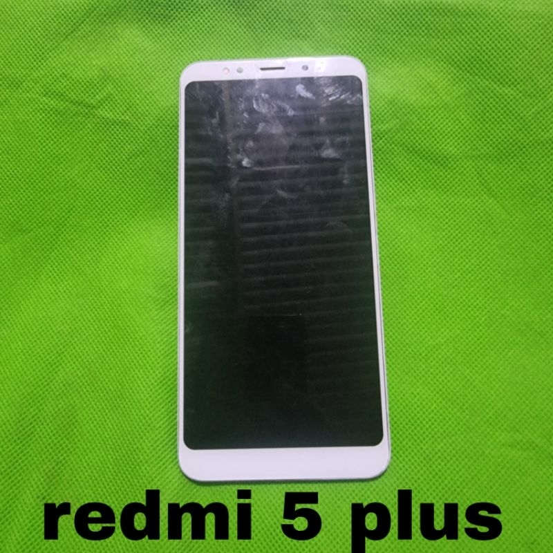 Jual LCD PLUS FRAME REDMI 5 PLUS KW COPOTAN MINUS RETAK BAGIAN ATAS ...