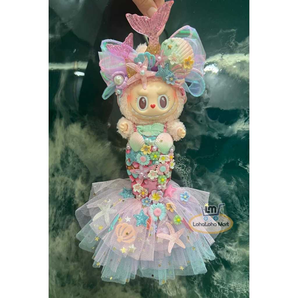 Jual Labubu Baju Mermaid V1 Handmade | Shopee Indonesia