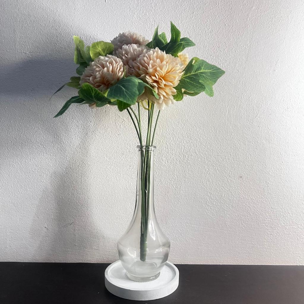 Jual Vas Pot Bunga Kaca Bening Motif | Pot Bunga Kaca | VAS BUNGA ...