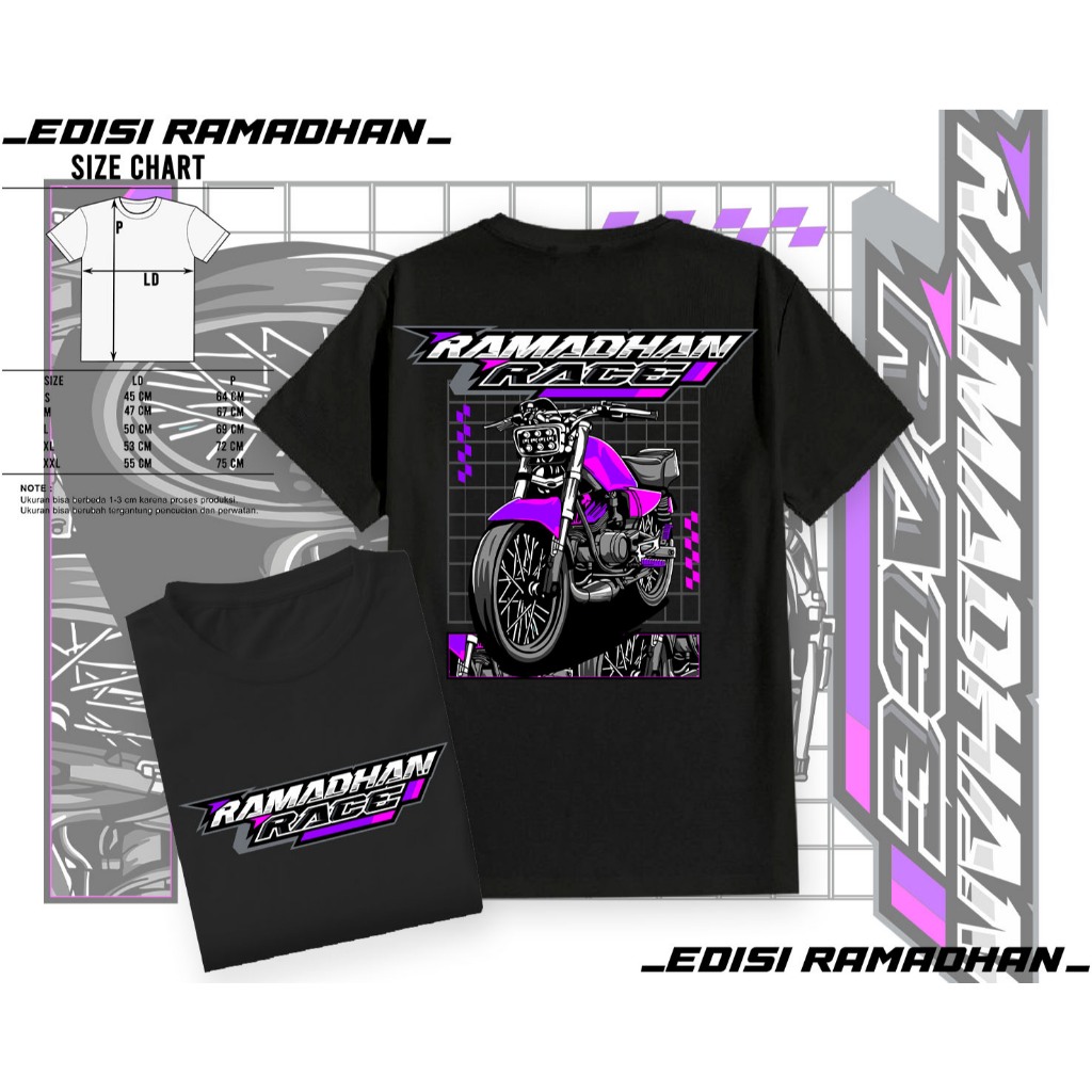 Jual VISSION OFFICIAL Kaos Ramadhan Racing Edisi NEW 2025 VOL 3/Ramadan ...