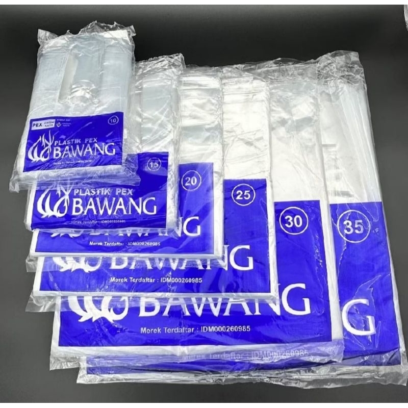 Jual Plastik PEX merk Bawang (Variasi size) | Shopee Indonesia